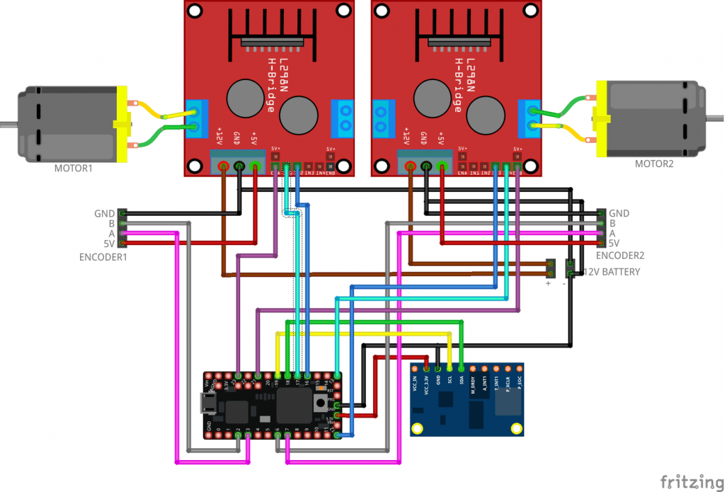Electronic System - Pluto Robot